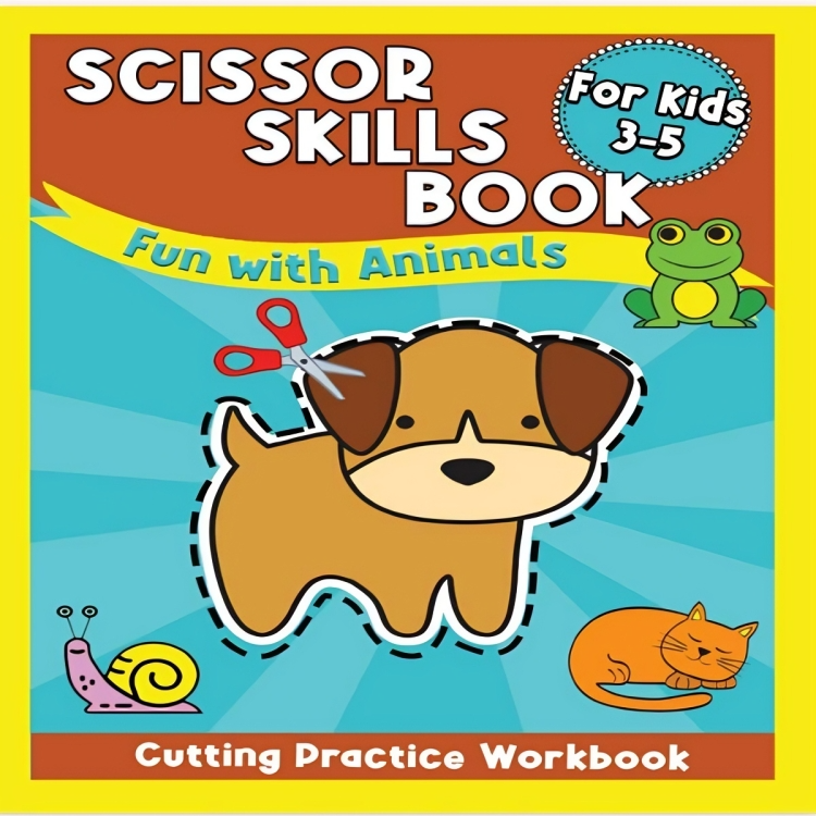 Fun With Animals – Scissor Skills Book 📚