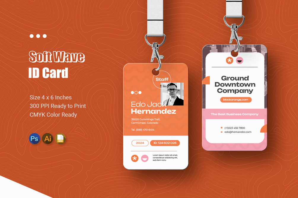 Soft Wave ID Card