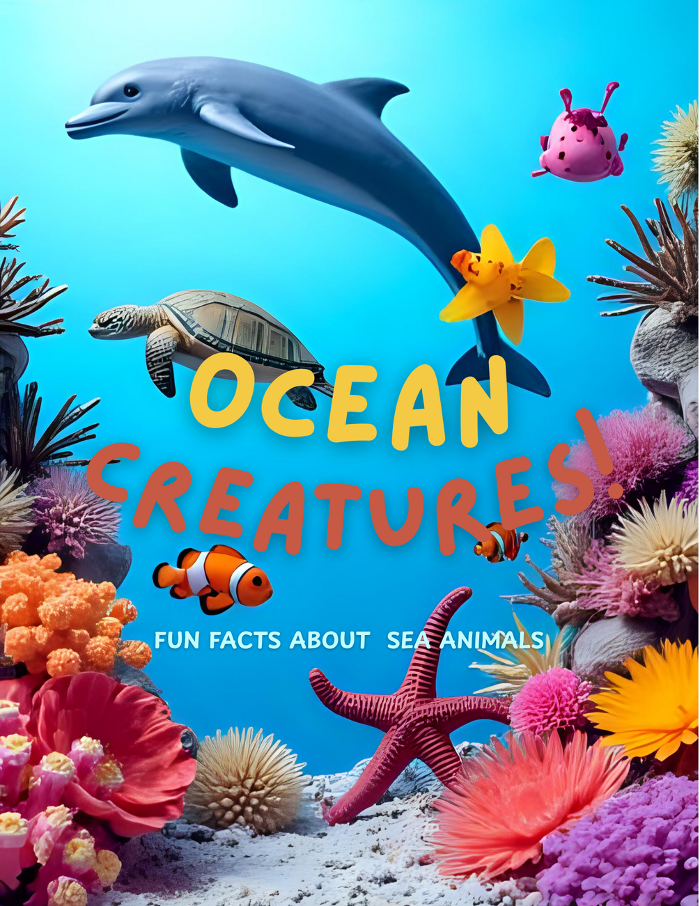 🌊 Ocean Creatures Storybook – Dive into an Underwater Adventure! 🐠