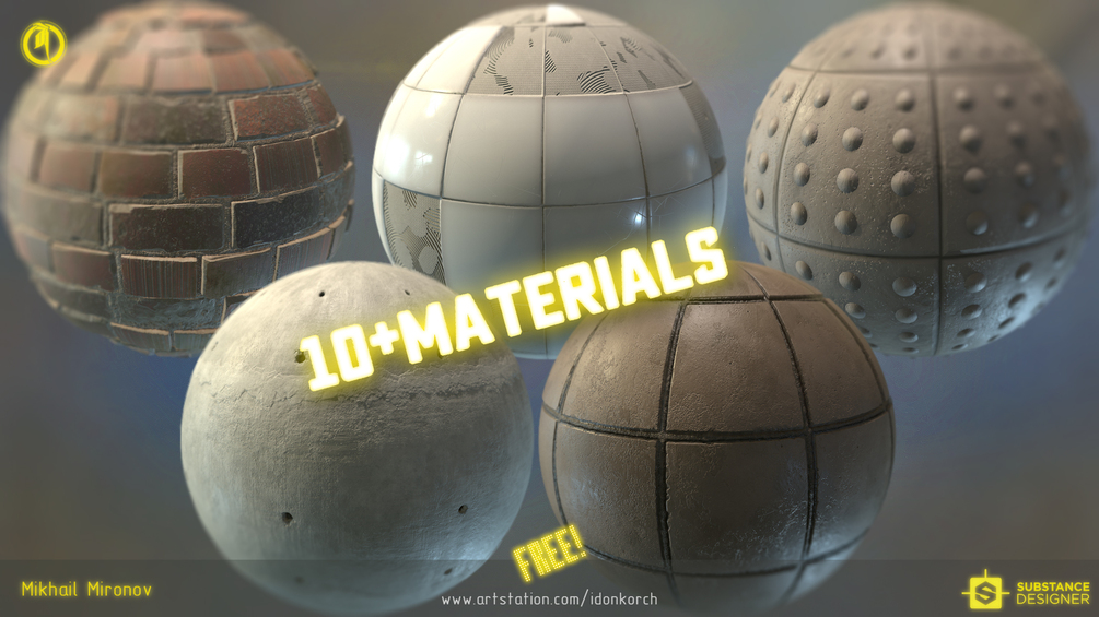 Free 4K PBR texture pack "BAT" by IdonKorch\Mironov Miakhail