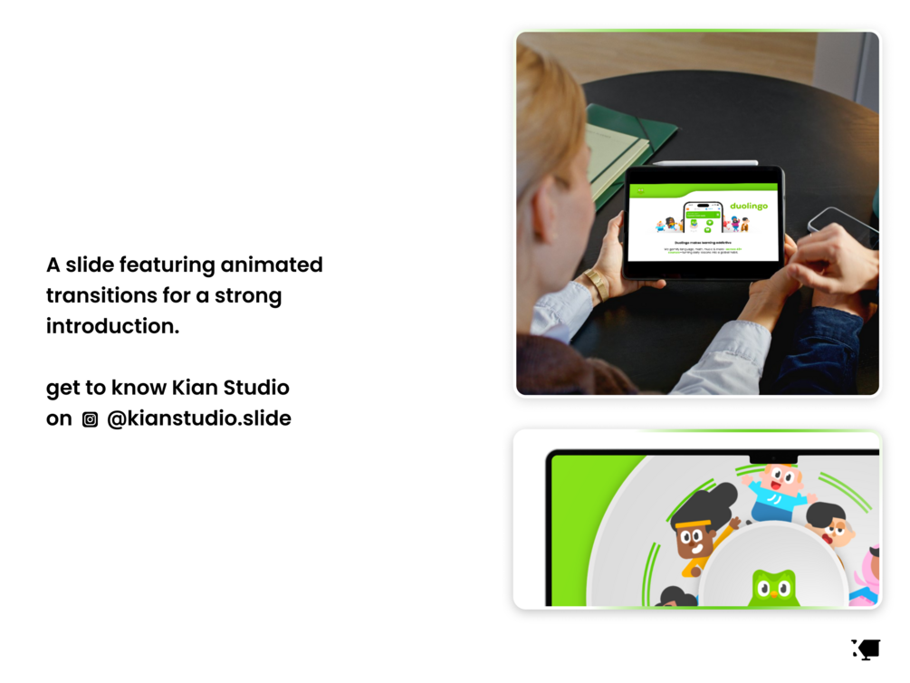 Duolingo Intro (Free Powerpoint Template)