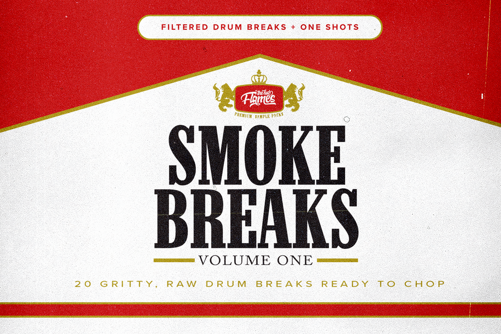 Smoke Breaks Vol. 1 / Drum Breaks & One Shots For Music Producers