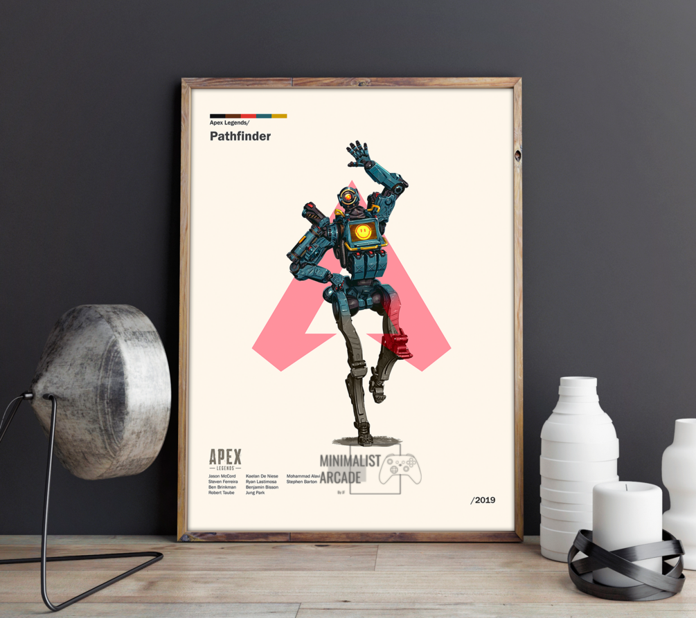 Pathfinder - Apex Legends Minimal Poster
