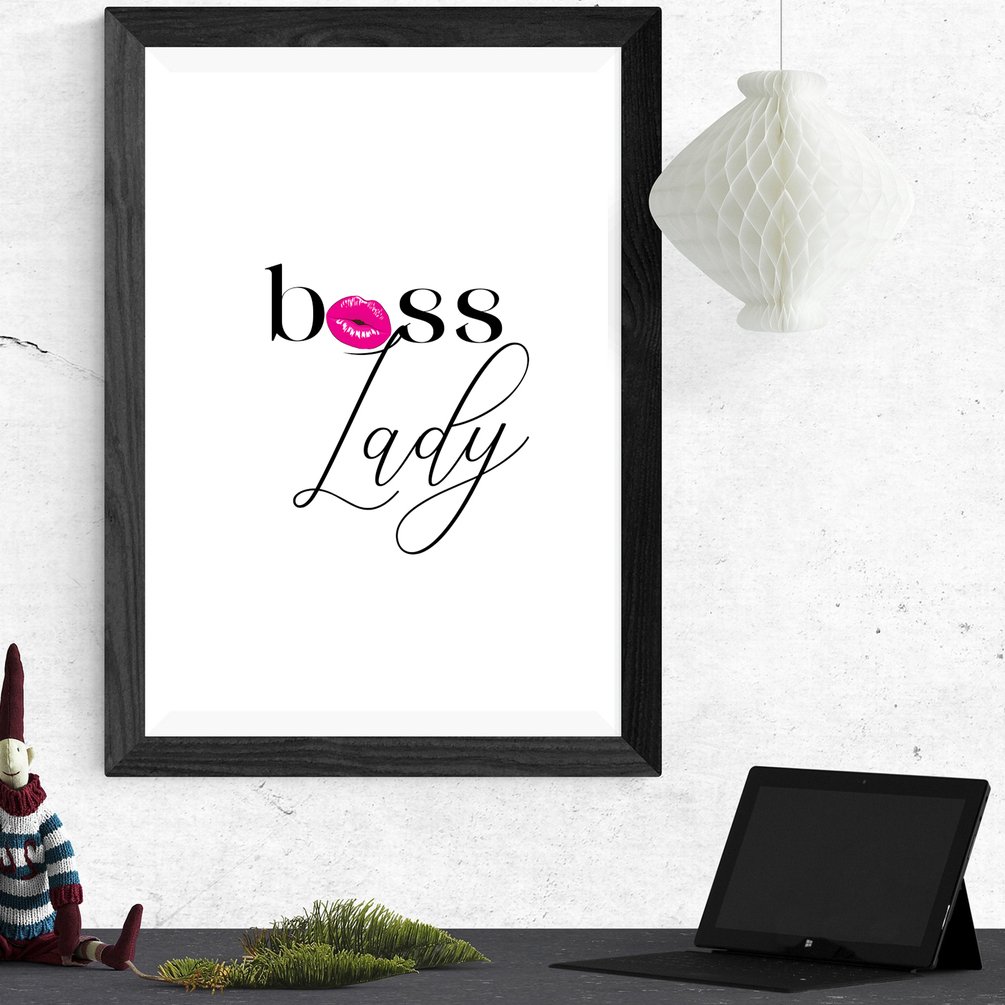 Boss lady printable wall art