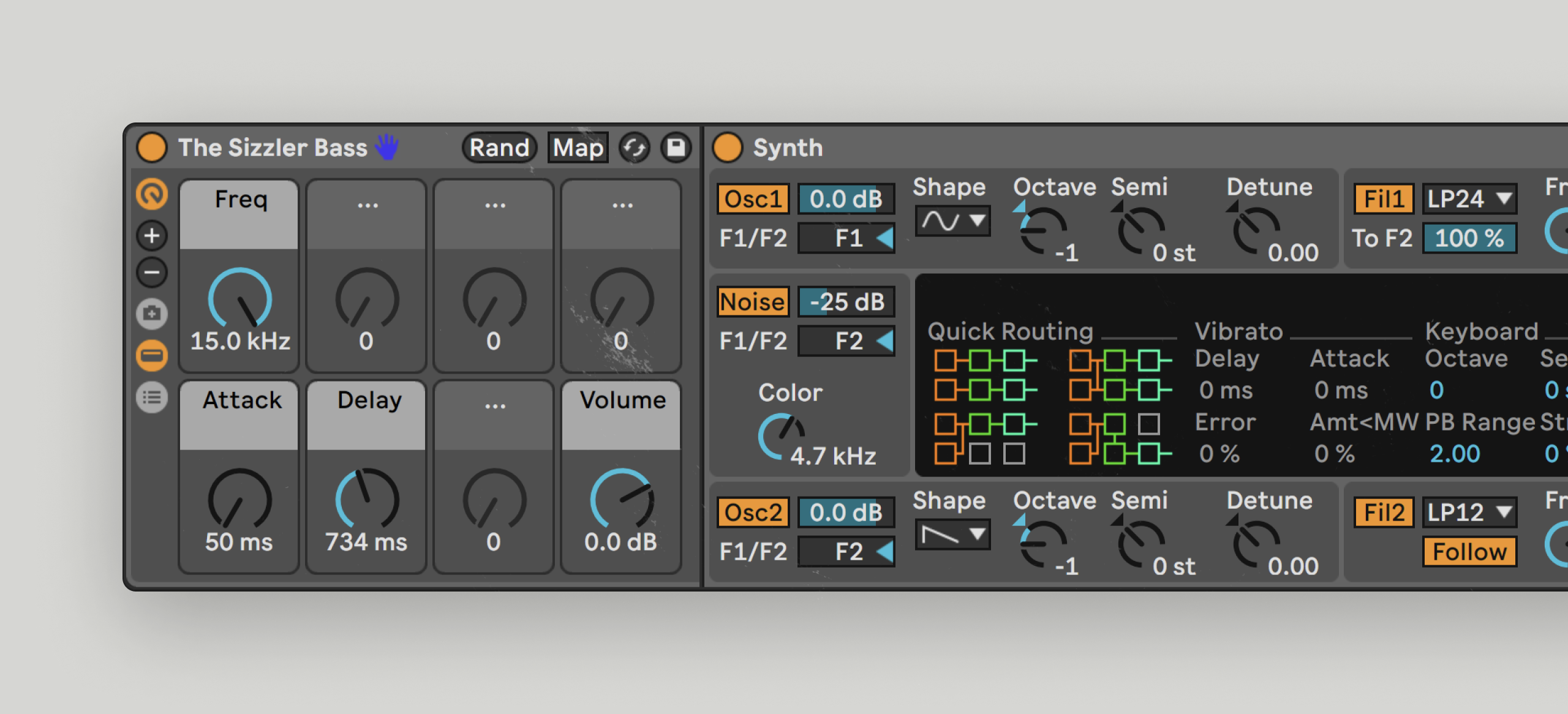 Weighted — Premium Analog Bass Patches for Ableton Live