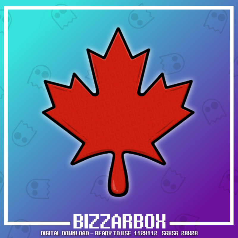 Streamer Emote: Canada Maple Leaf