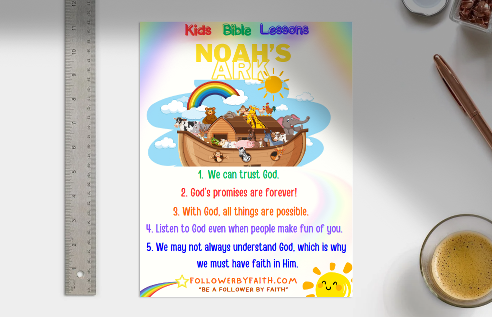 Kids Bible Lessons: Noah's Ark