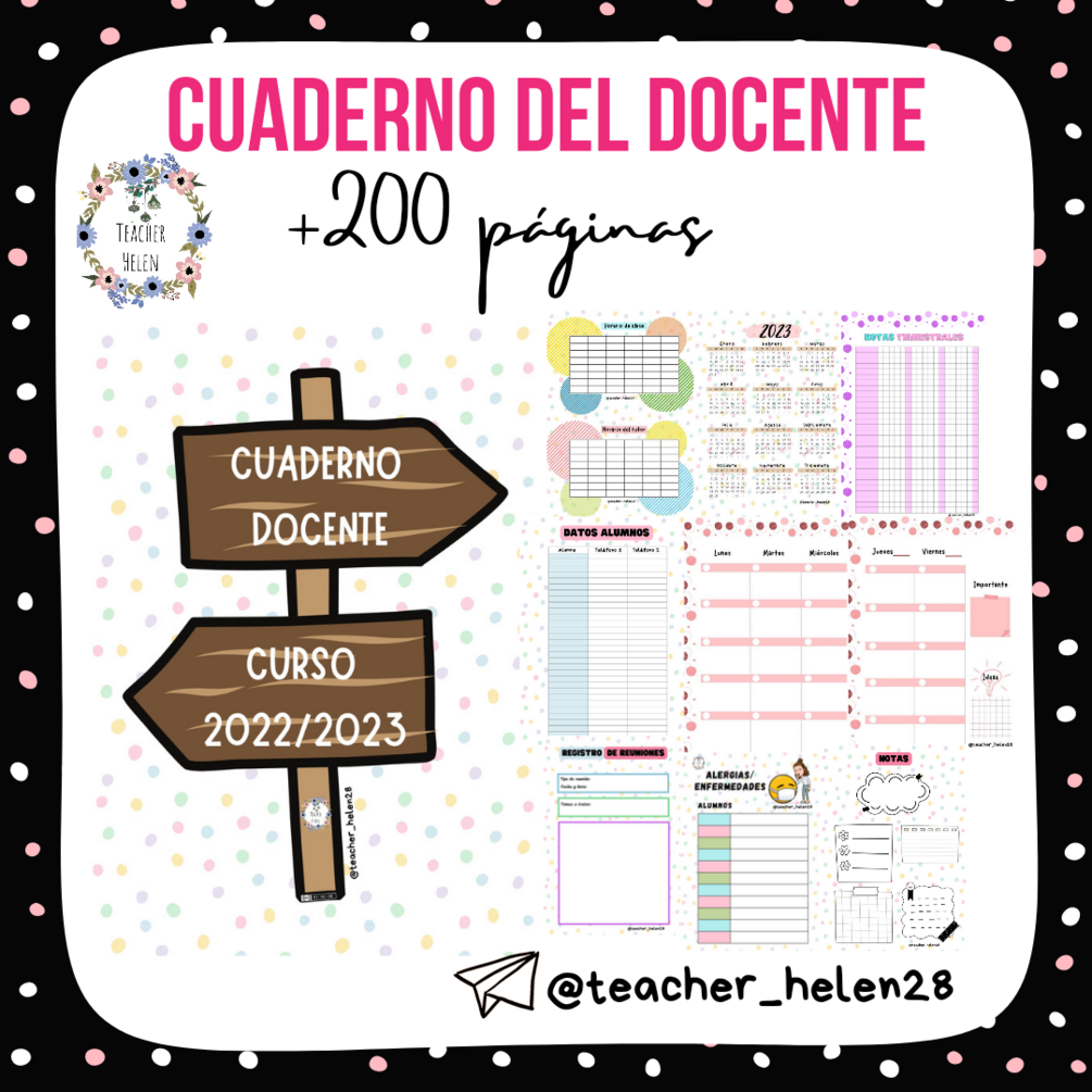 Cuaderno docente 2022/2023