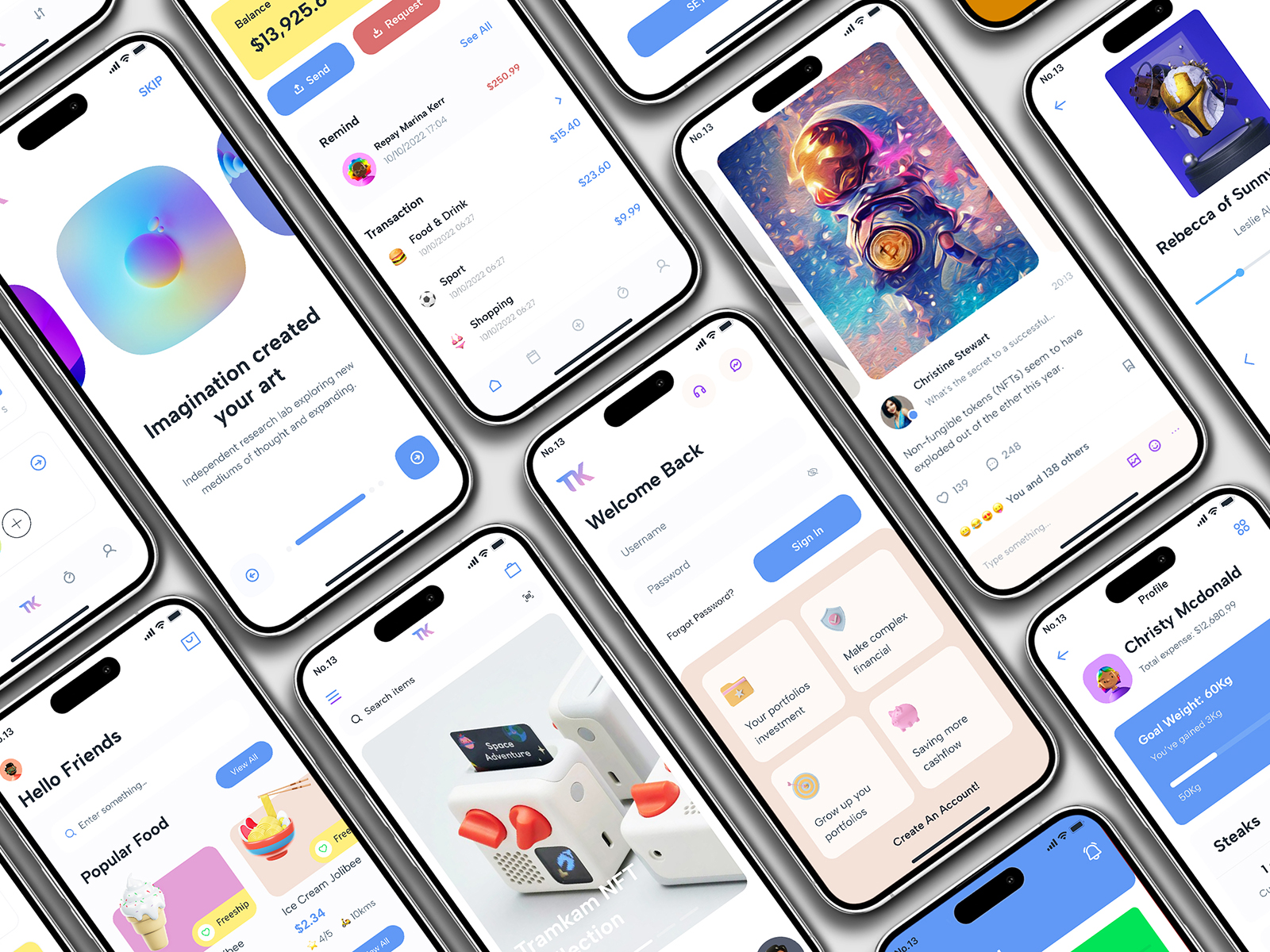 140+ Screens Lightmode React Native - ThirteenDev