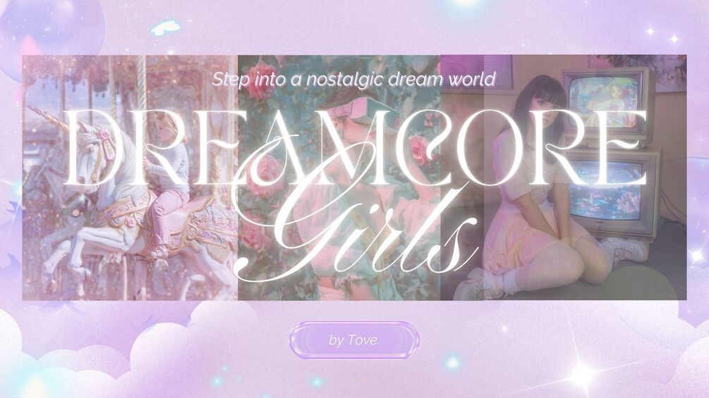 25 Dreamcore Retro Girl Avatars – Aesthetic AI Image Pack