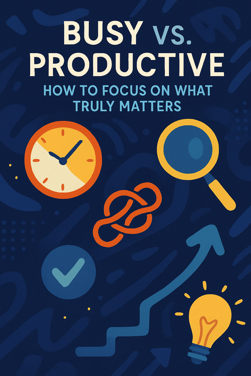 Busy vs. Productive: How to Focus on What Truly Matters