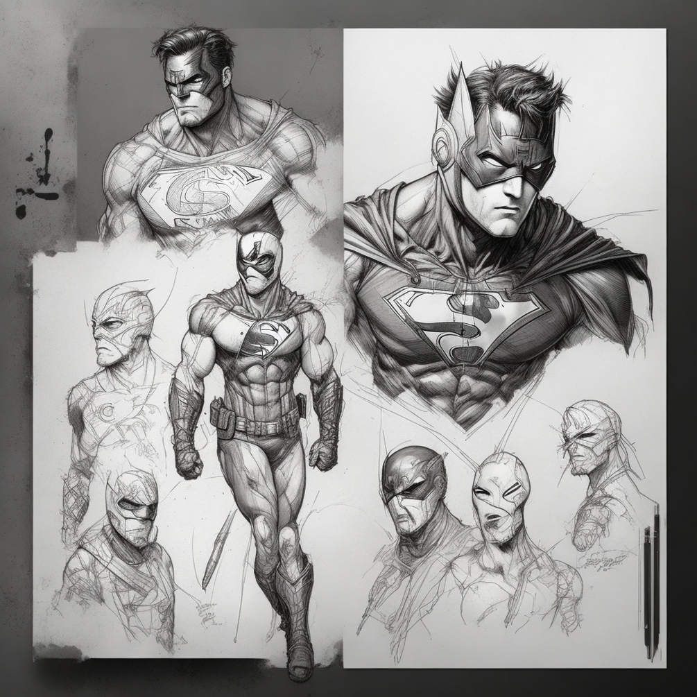 Super Hero Mega Pack includes +220 Gb , +1000 Files , Hundreds of Super ...