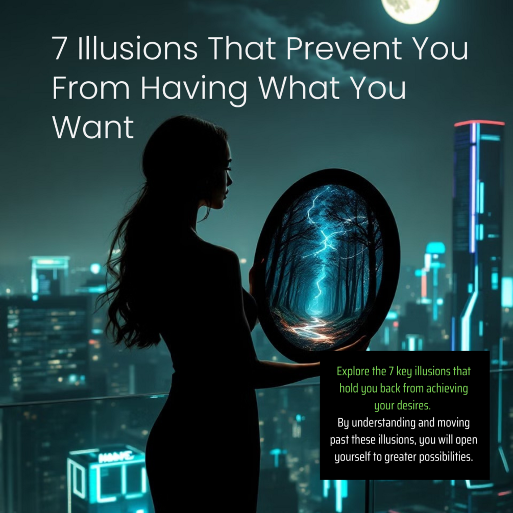 7-Illusions That Prevent You From Having What You Want.