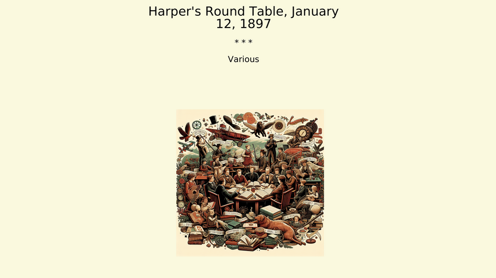 Harper's Round Table, January 12, 1897