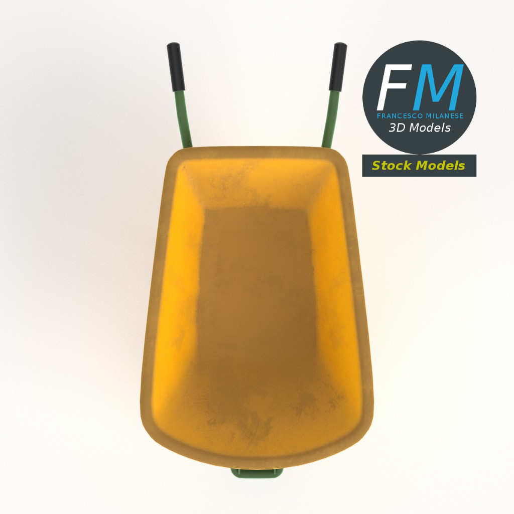 3D MODEL - Wheelbarrow