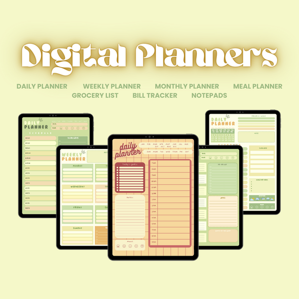 Life Planner Google Sheets | Digital Planner