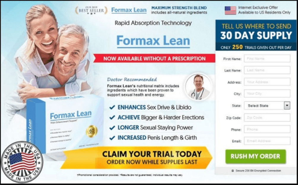Formax Lean Male Enhancement is a best supplement