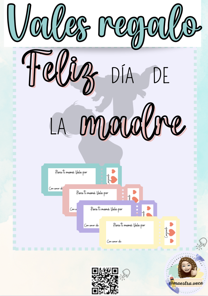Vales regalo DÍA DE LA MADRE