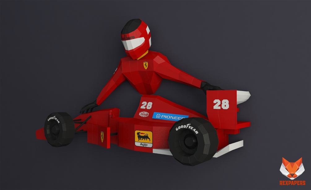 FORMULA 1 PAPERCRAFT