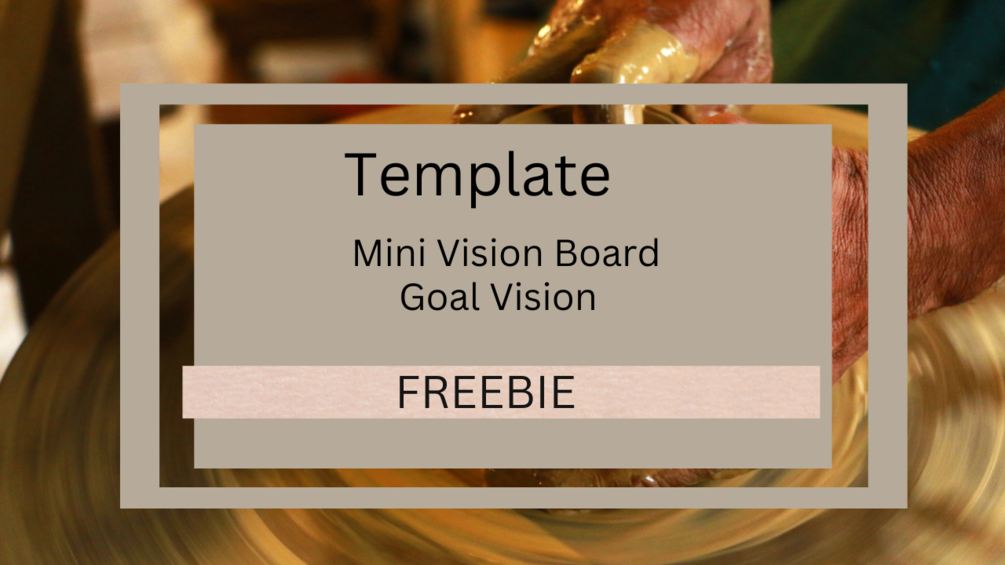 Clarity Snapshot – Free Monthly Mini Vision Board & Goal Vision Template
