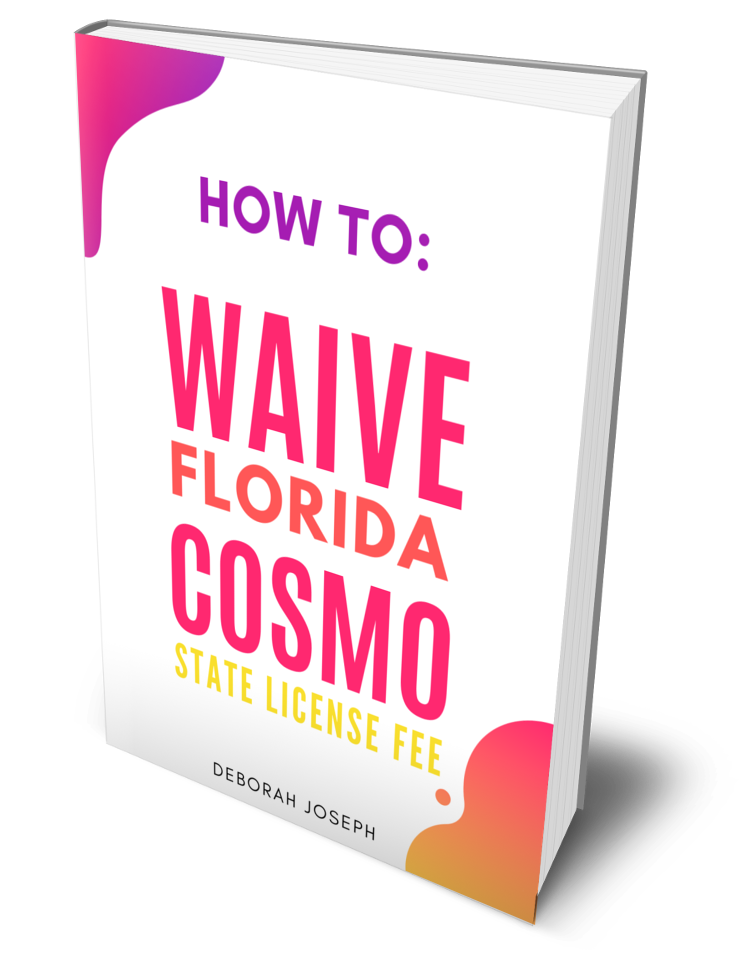 HOW TO: Waive Florida Cosmetology License Fee