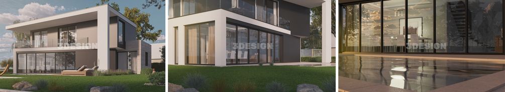 Modern Villa Render Pack Vol. 2