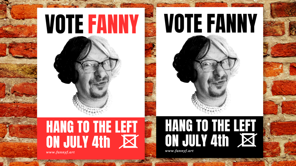 Vote Fanny - Printable Poster