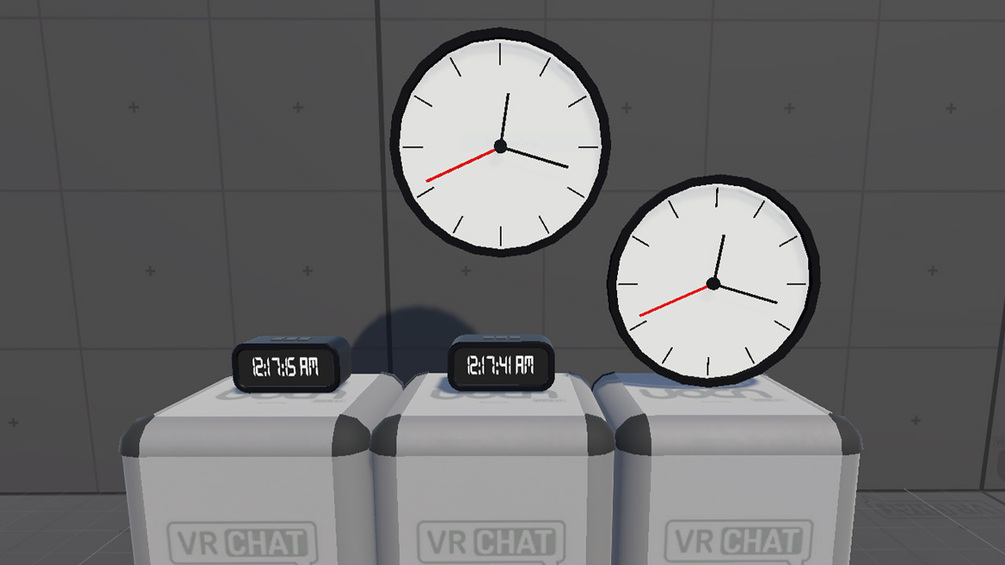 Simple Clocks - VRChat Worlds