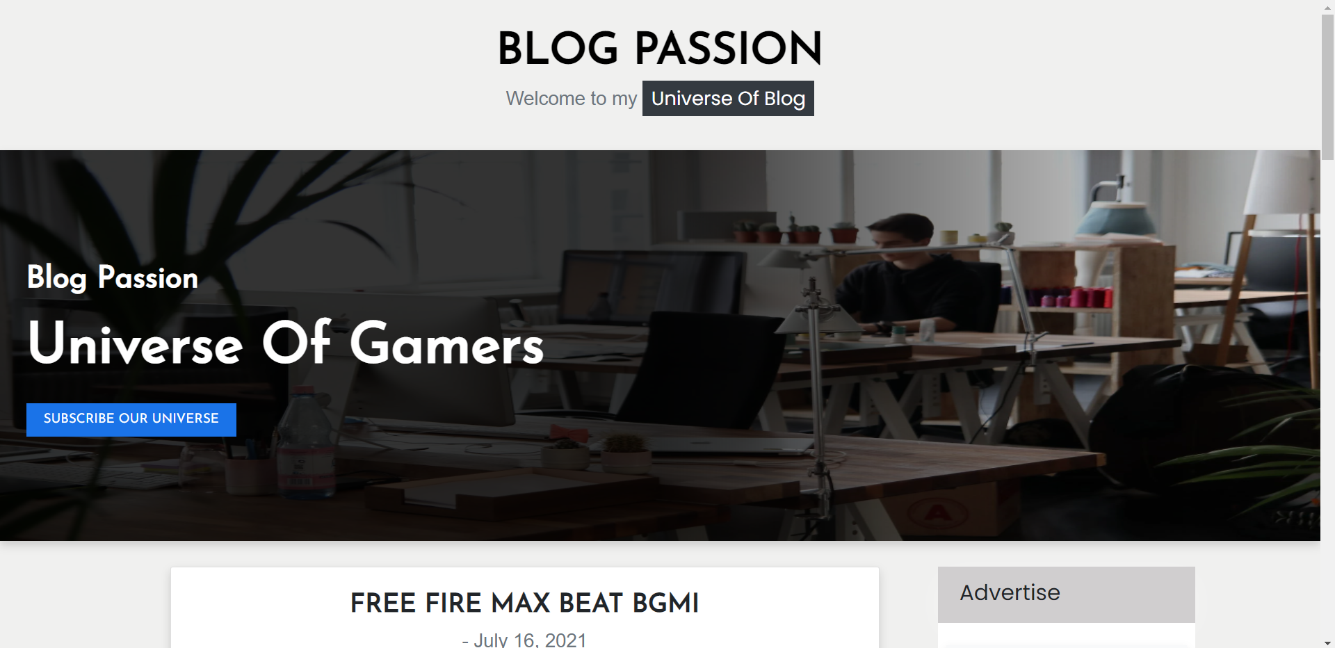 Responsive Blog Website ( Html & Css )