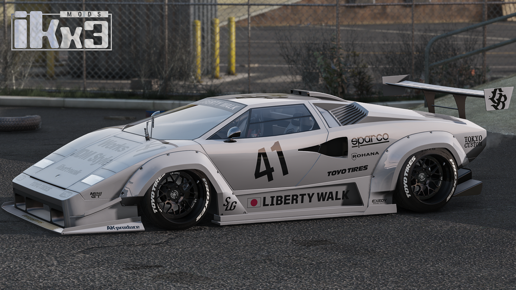 Lamborghini Countach LB 1988 [GTA5]