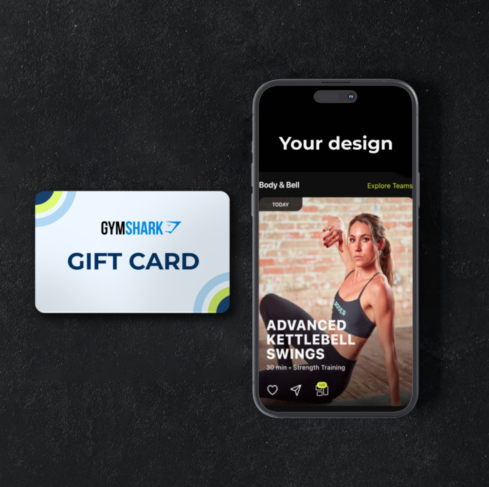 Gift card & Phone Mockup