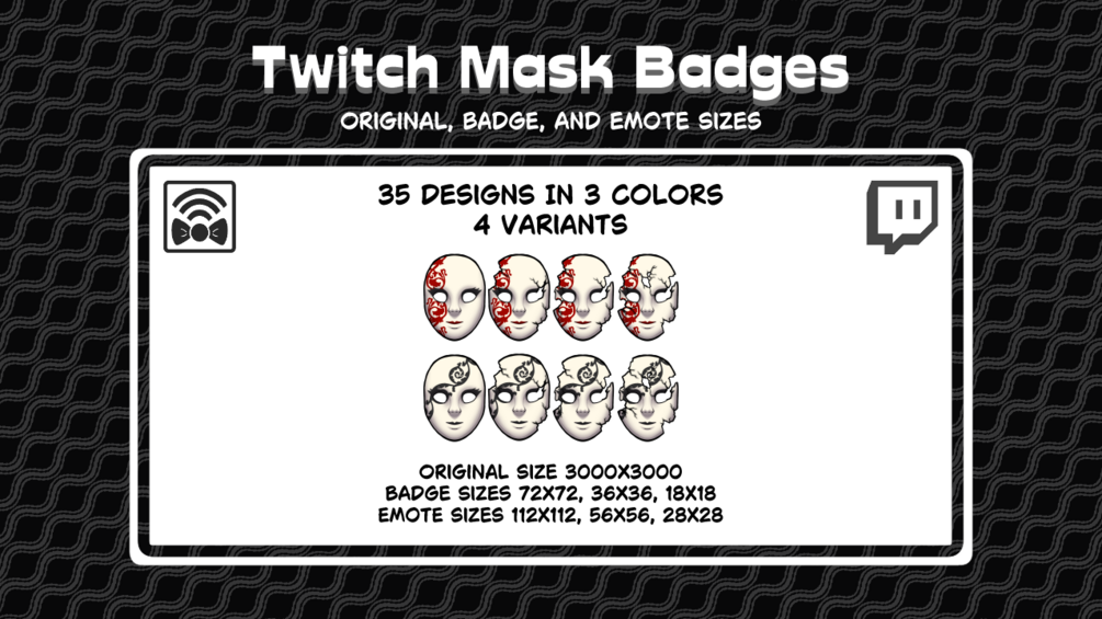 Mask Sub Badges for Twitch