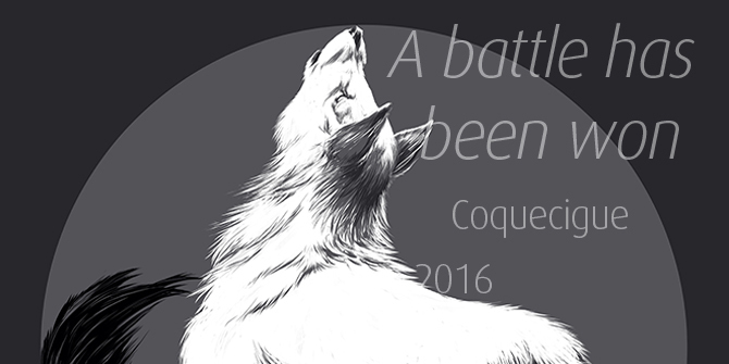 A battle has been won.