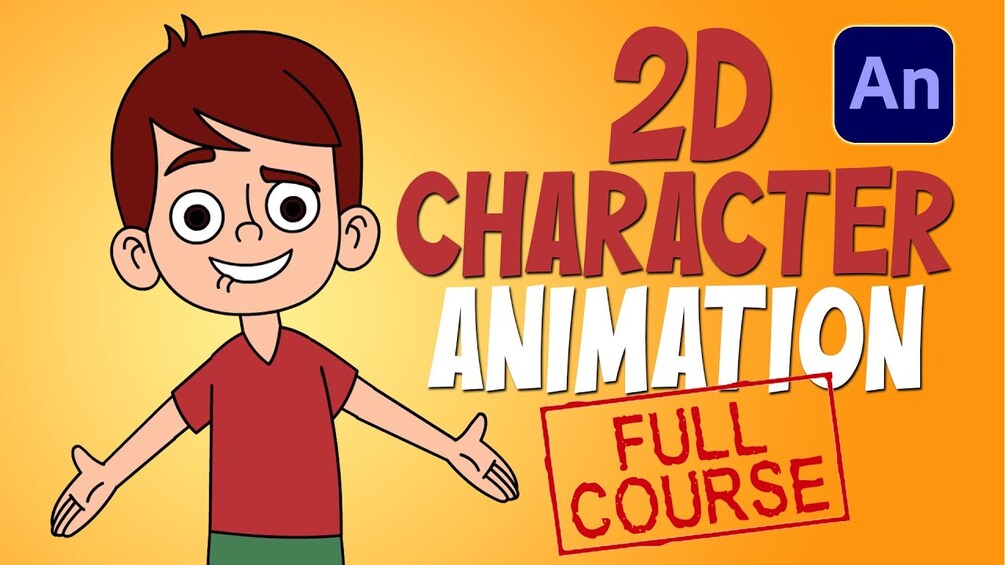 Learn Cartoon Animation On Adobe Animate ( Basic to Advanced)