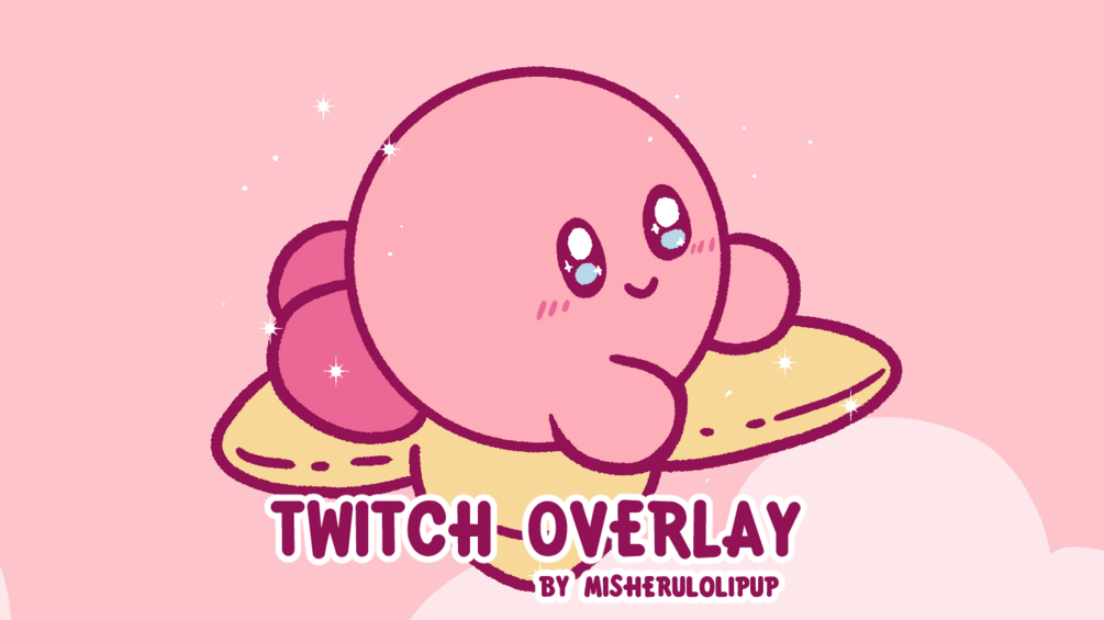 Kirby Overlay for Twitch [ENGLISH]