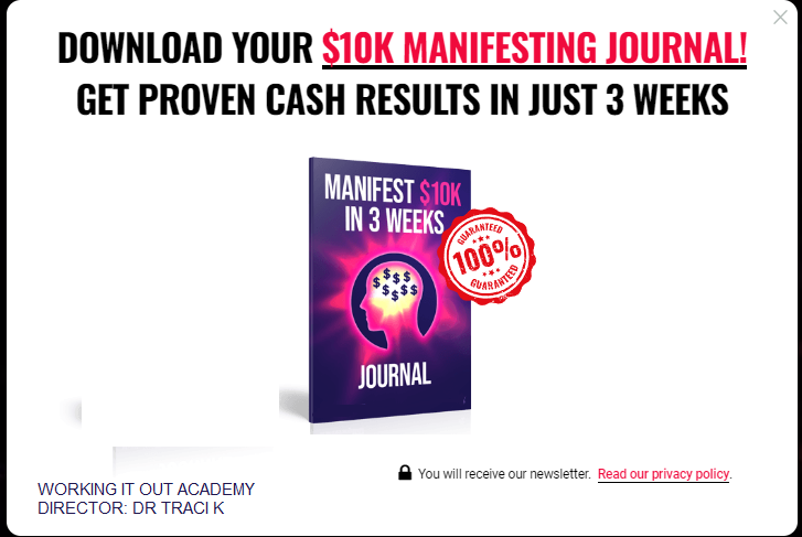 Manifest 10K in 3 Weeks Masterclass-Register