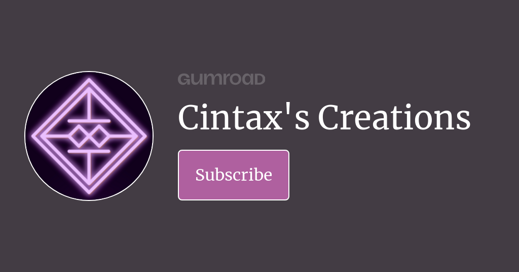 Cintax's Creations