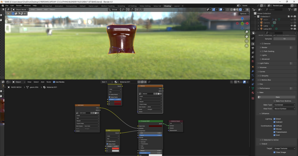 Latex Procedural Texture