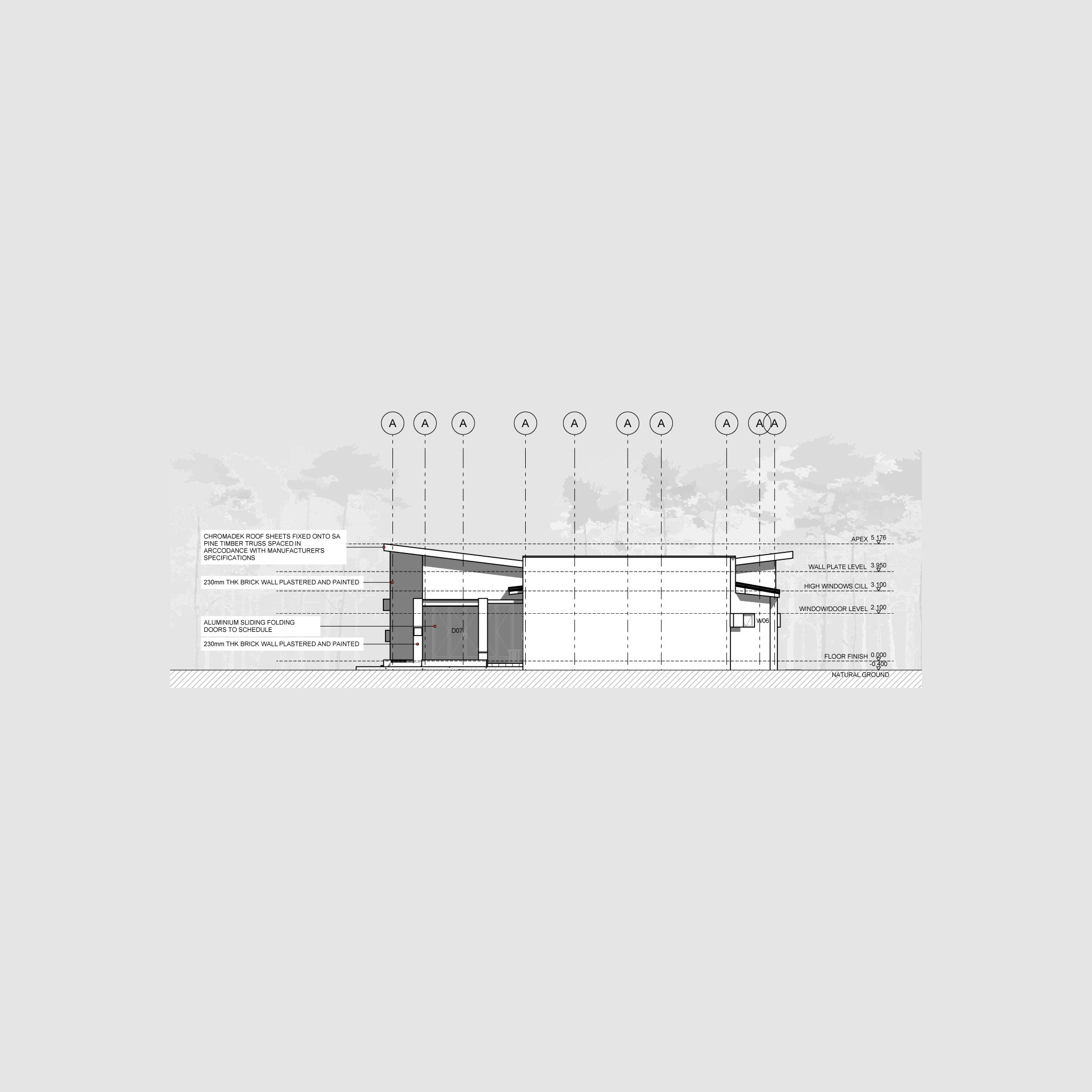 ArchiCAD Elevation Graphic Preset (GOC Gray-Black-Gray)