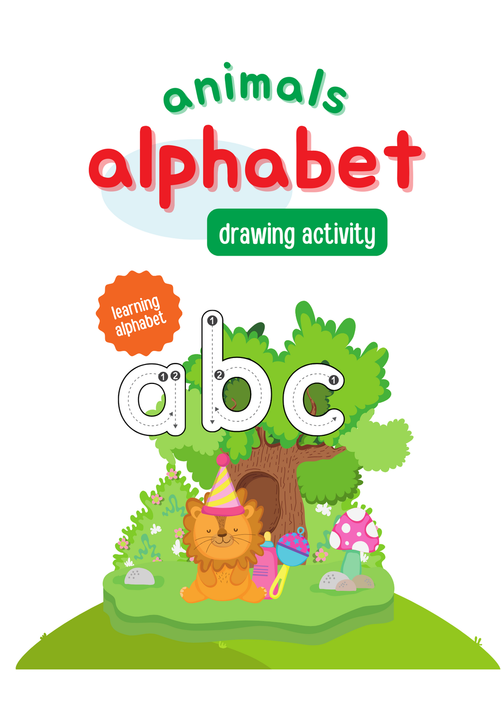 ABC Animal Adventure Learn Upper & Lowercase Letters with Fun!"