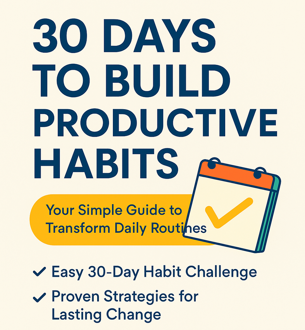 30 Days to Build Productive Habits