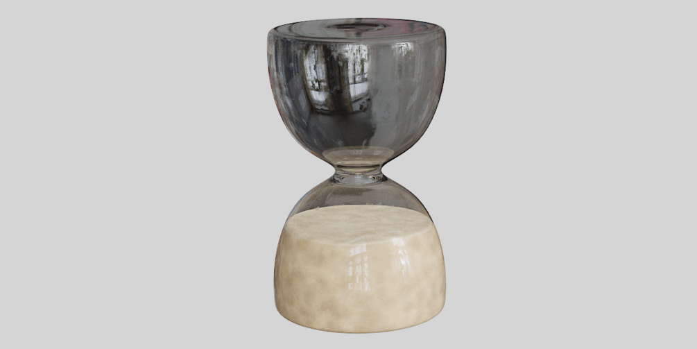 Clock Sand 3D Asset Model