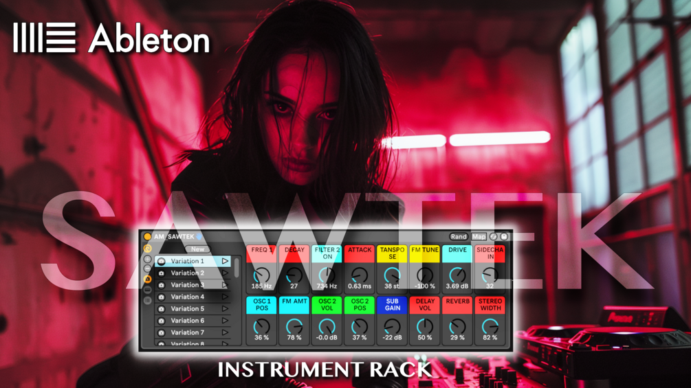 🔥 SAWTEK Instrument Rack for Ableton Live 11 Suite! 🎹