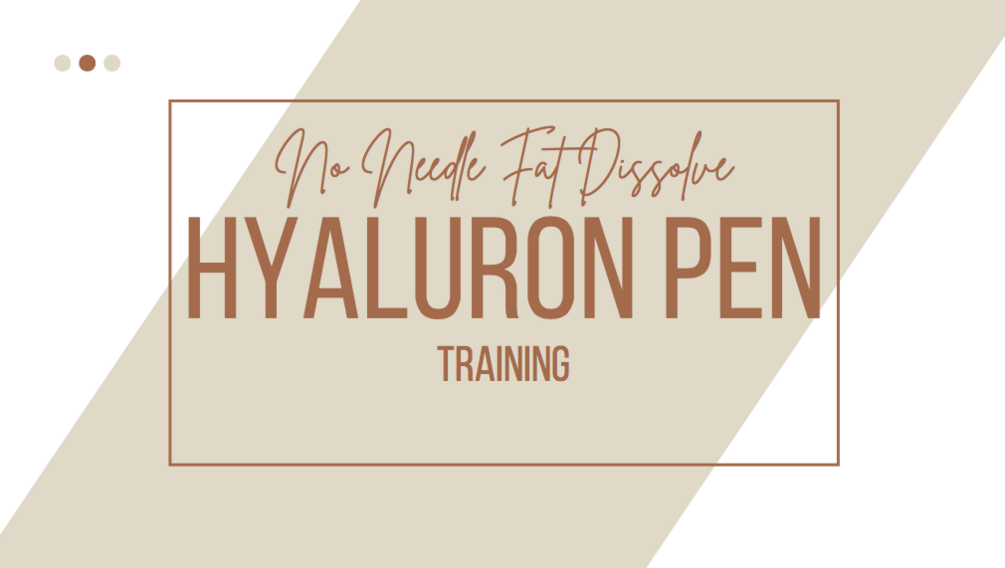 Hyaluron Pen Fat Dissolve Training (WITH KIT)