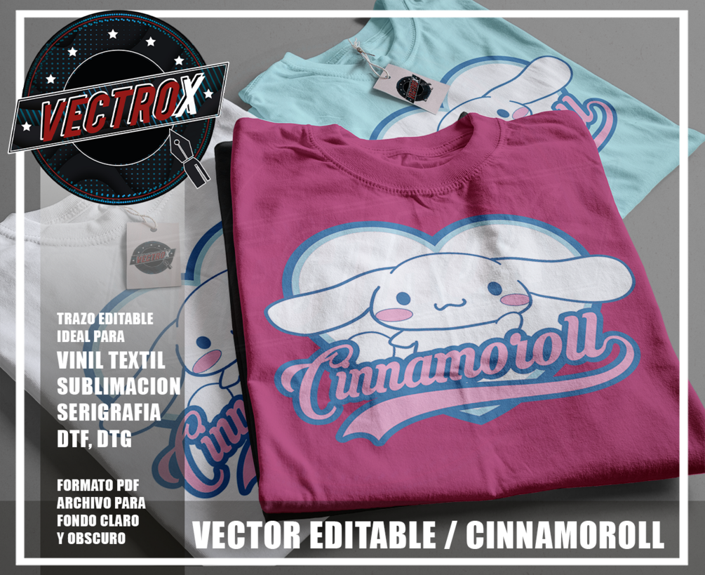 Vector Editable - Cinnamoroll