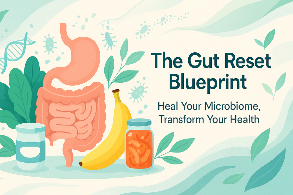 The Gut Health Blueprint: Banish Bloating, Boost Energy, and Balance Your Body