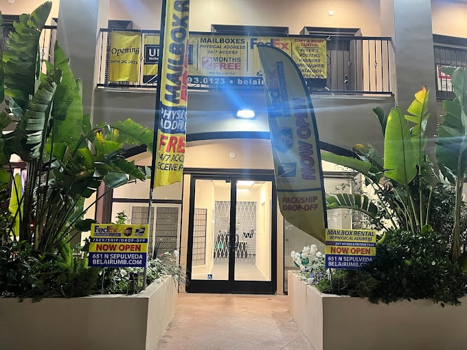 Bel Air Post Office and FedEx Mailbox Rental in Los Angeles: A ...