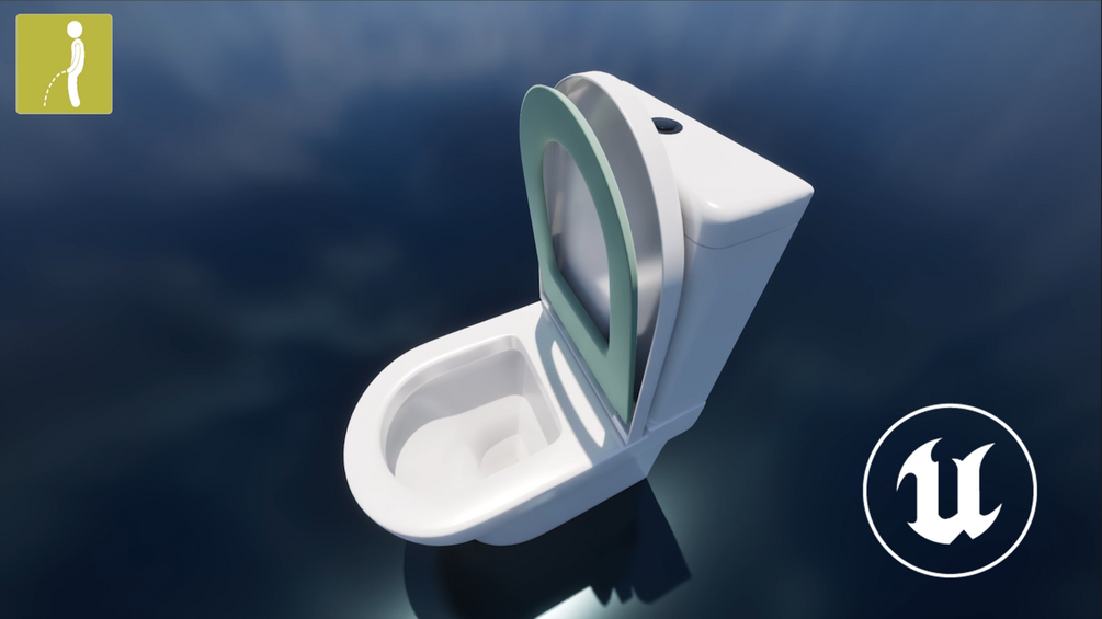 UE5 Interactive Toilet