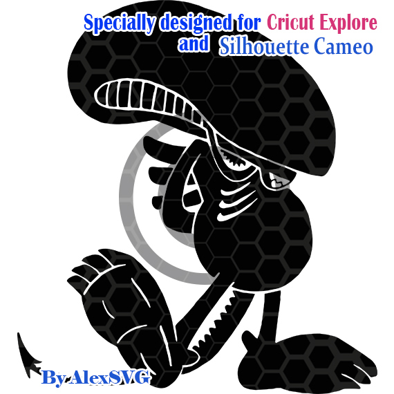 Mickey Alien use With Silhouette Studio & Cricut or as Printables ...