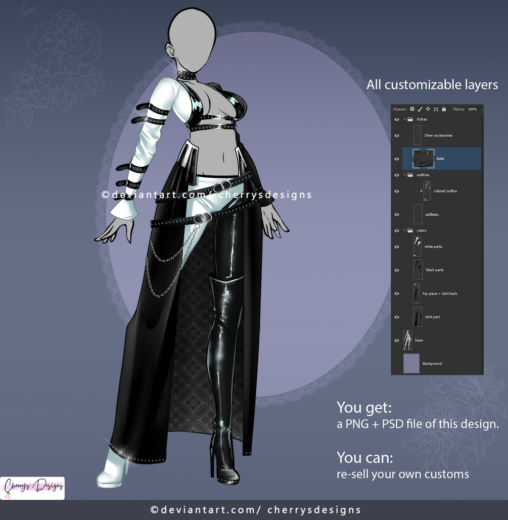 customizable Outfit Design #5